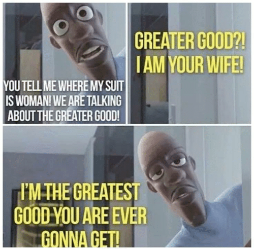 I Am Your Greatest Good! | Reveds's Blog